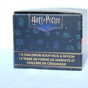 Kitchen | Nwt Harry Potter Cauldron Soup Mug Spoon Hogwarts Ceramic ...